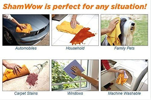 ShamWow – 4 Large & 4 Mini – The ShamWow Guy